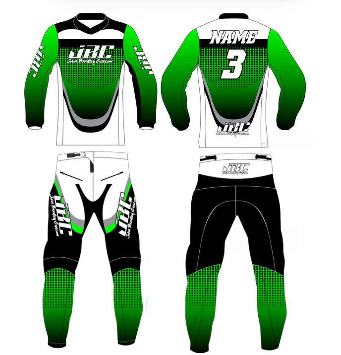 SEIZE GREEN ENDURO MX Kit – John Bradley Custom