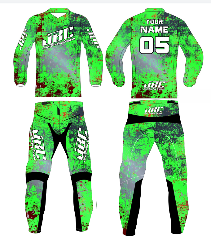 Crackle GREEN MX Kit – John Bradley Custom