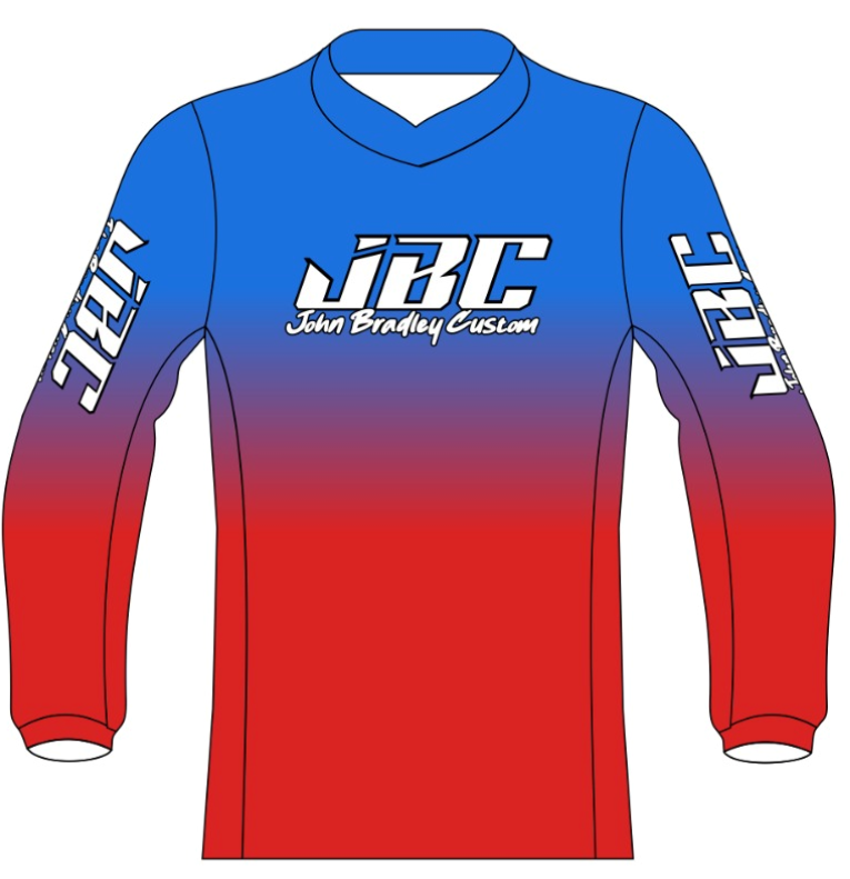 Catalyst Blue/Red Jersey – John Bradley Custom
