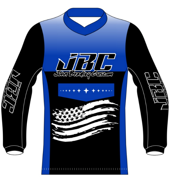 Flagship BLUE BMX kit – John Bradley Custom